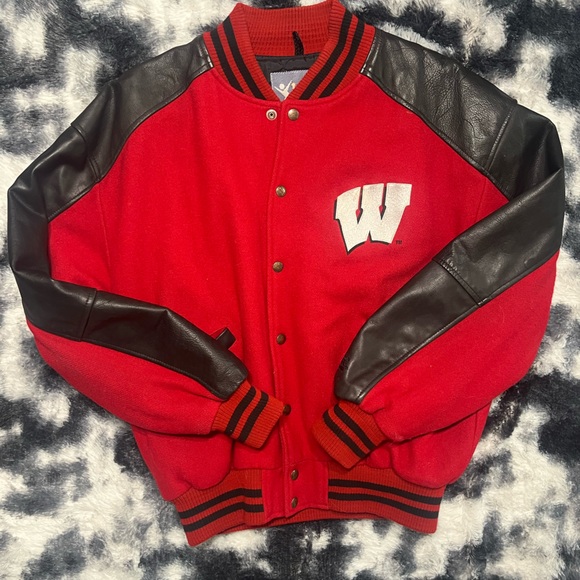 Lee | Jackets & Coats | Wisconsin Varsity Jacket Lee | Poshmark